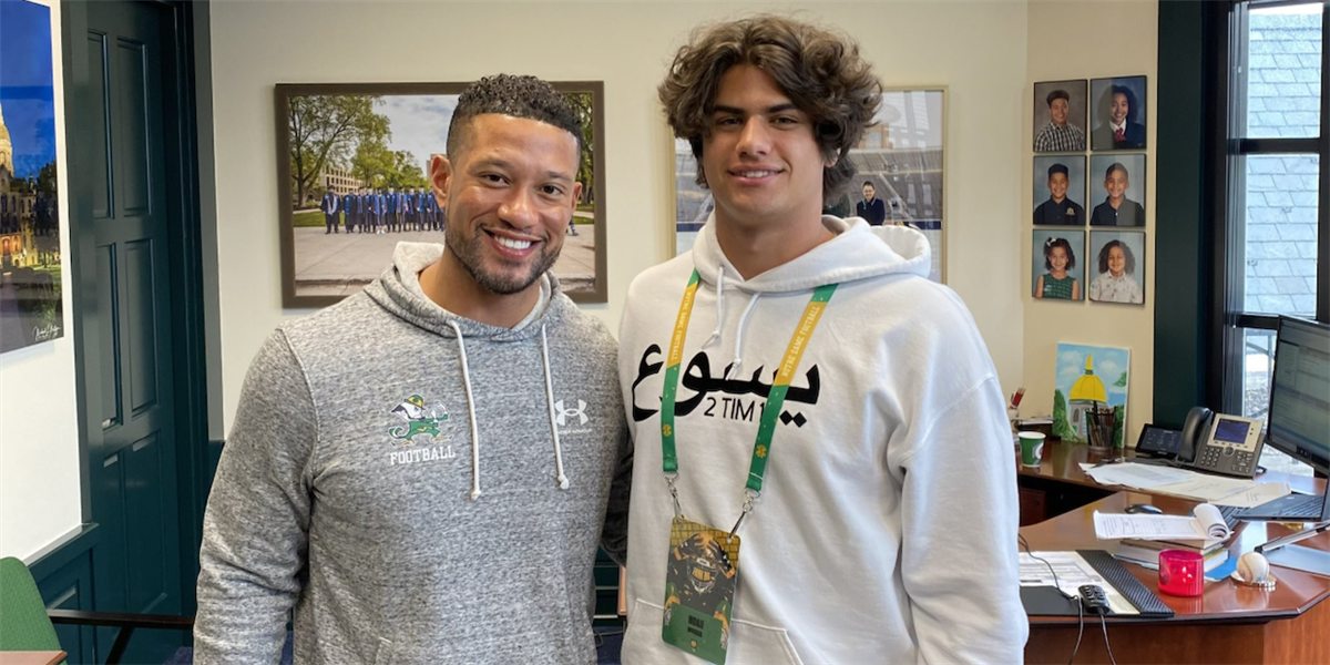 Five-star LB Noah Mikhail In-Depth on Latest Notre Dame Visit