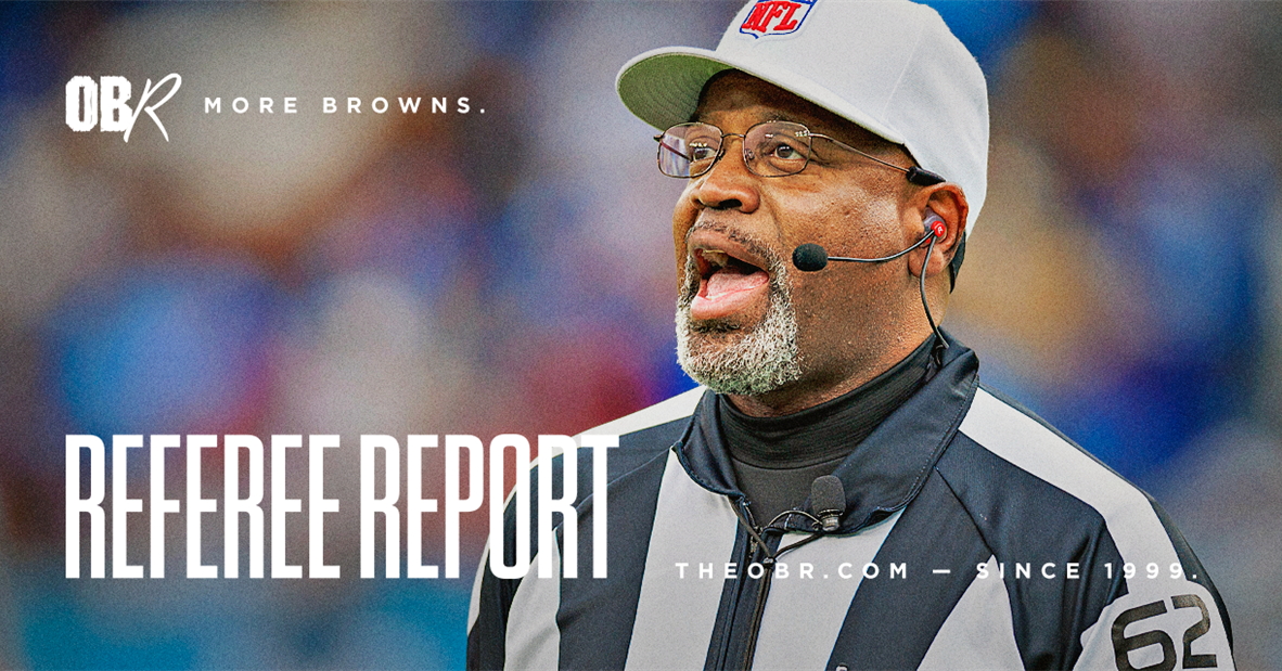 Browns Referee Report Week 14