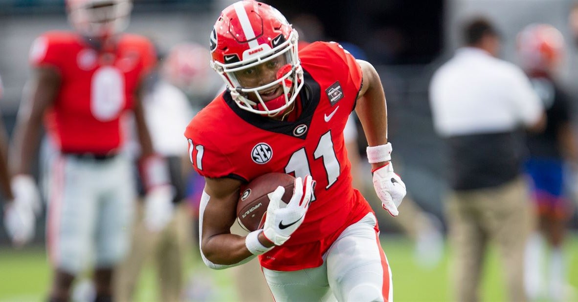 WATCH: Georgia WR Arian Smith runs blistering 10.18 100-meter in SEC ...