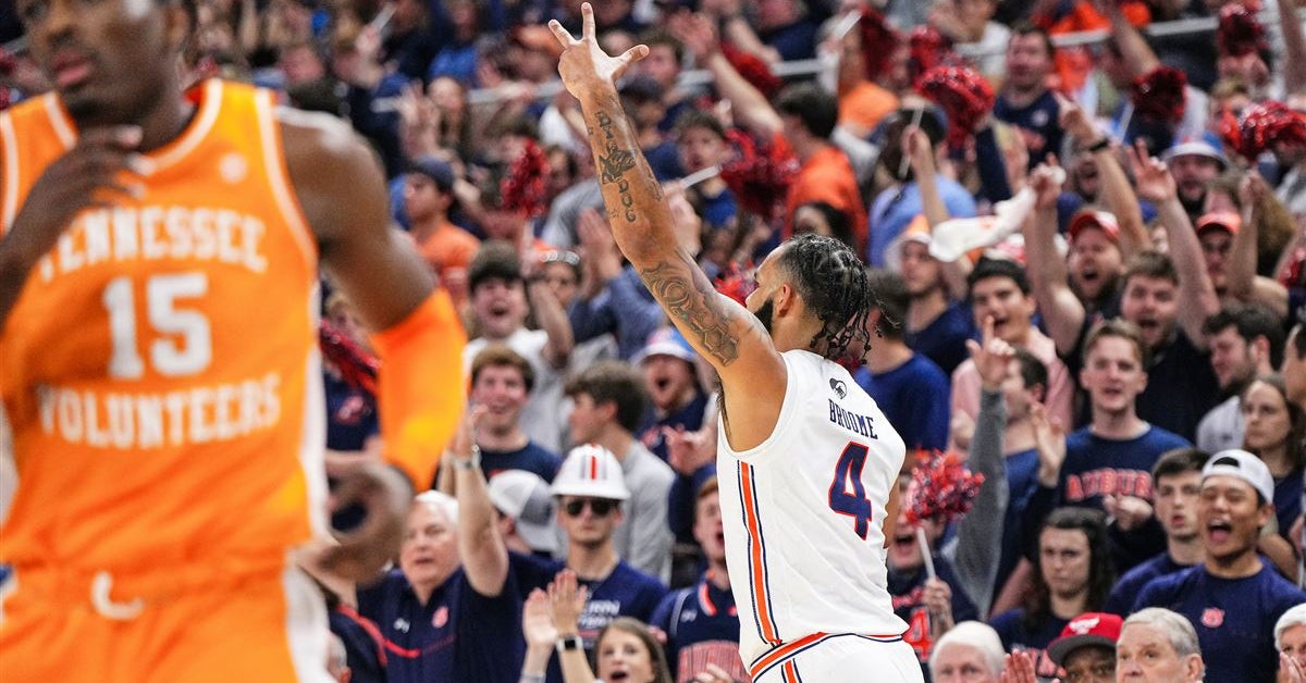 Johni Broome's 3-ball an added threat for Auburn entering postseason