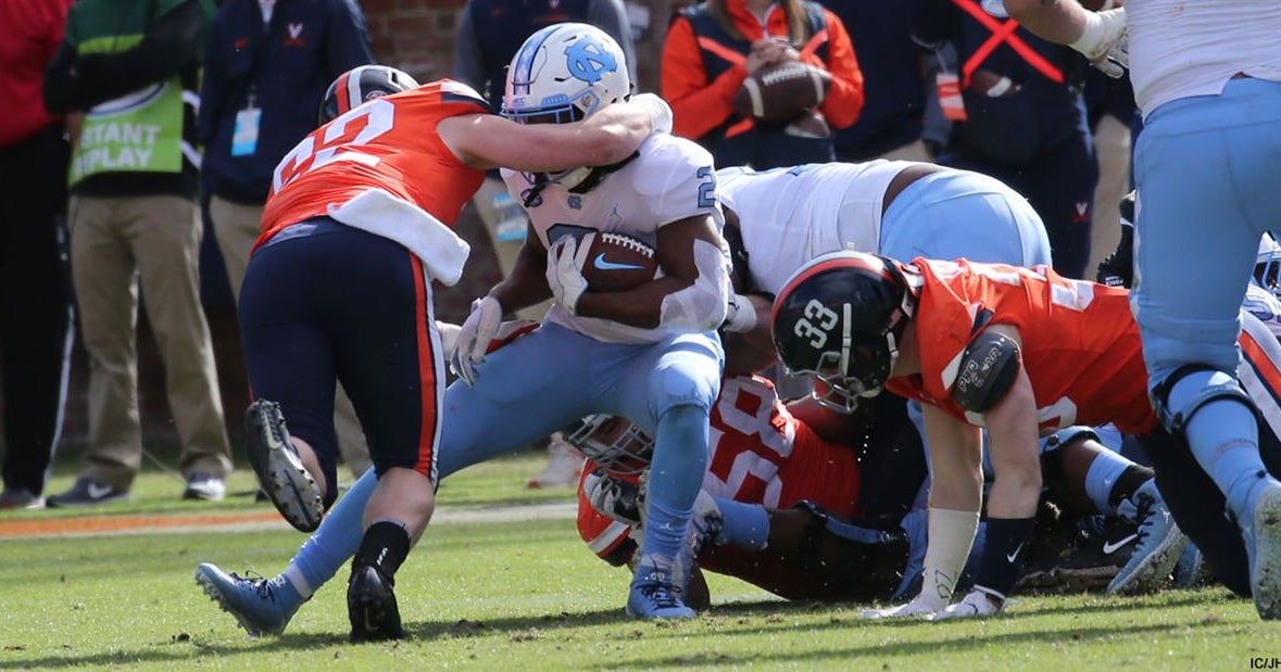 UNC Run Game Stalls in Charlottesville