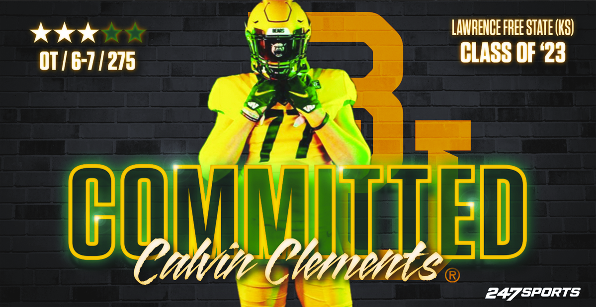 Baylor adds 3-star tackle Calvin Clements over Kansas and Kansas State