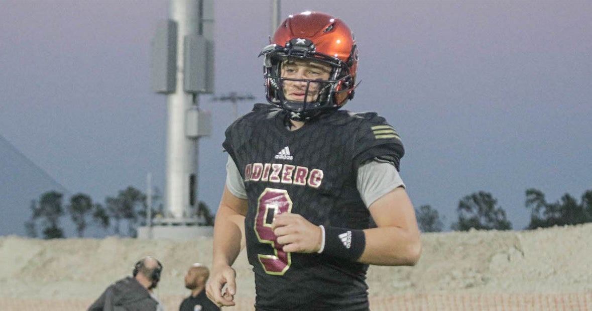 Power 5 schools starting to offer 2024 QB Tyler Aronson