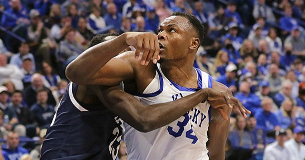 Oscar Tshiebwe adds another special performance to his Rupp rafters resume