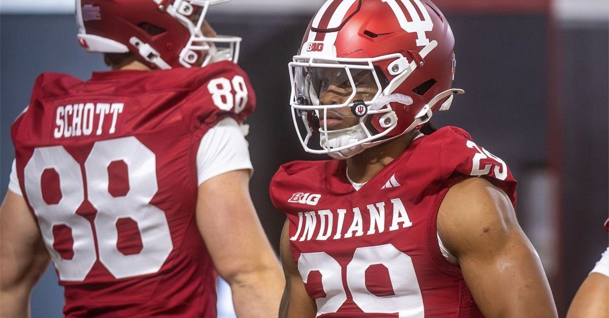 Indiana RB Lee Beebe Jr. is on the road to recovery from torn ACL and ...