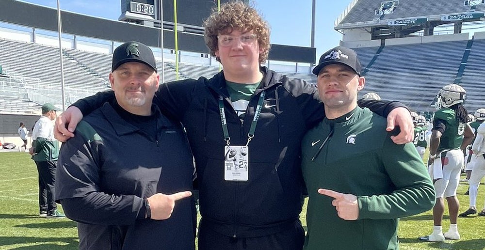 In-state 2026 OL Ben Nichols talks Michigan State offer