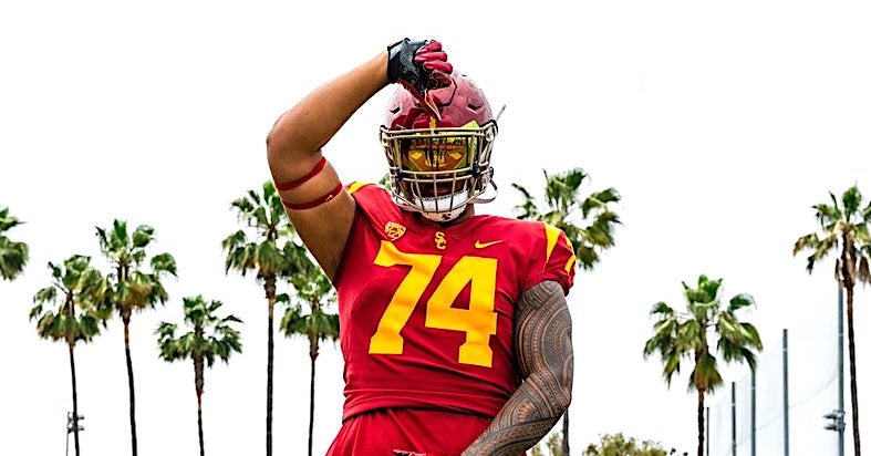 Former Stanford commit Justin Tauanuu flips to USC, breaks down his ...