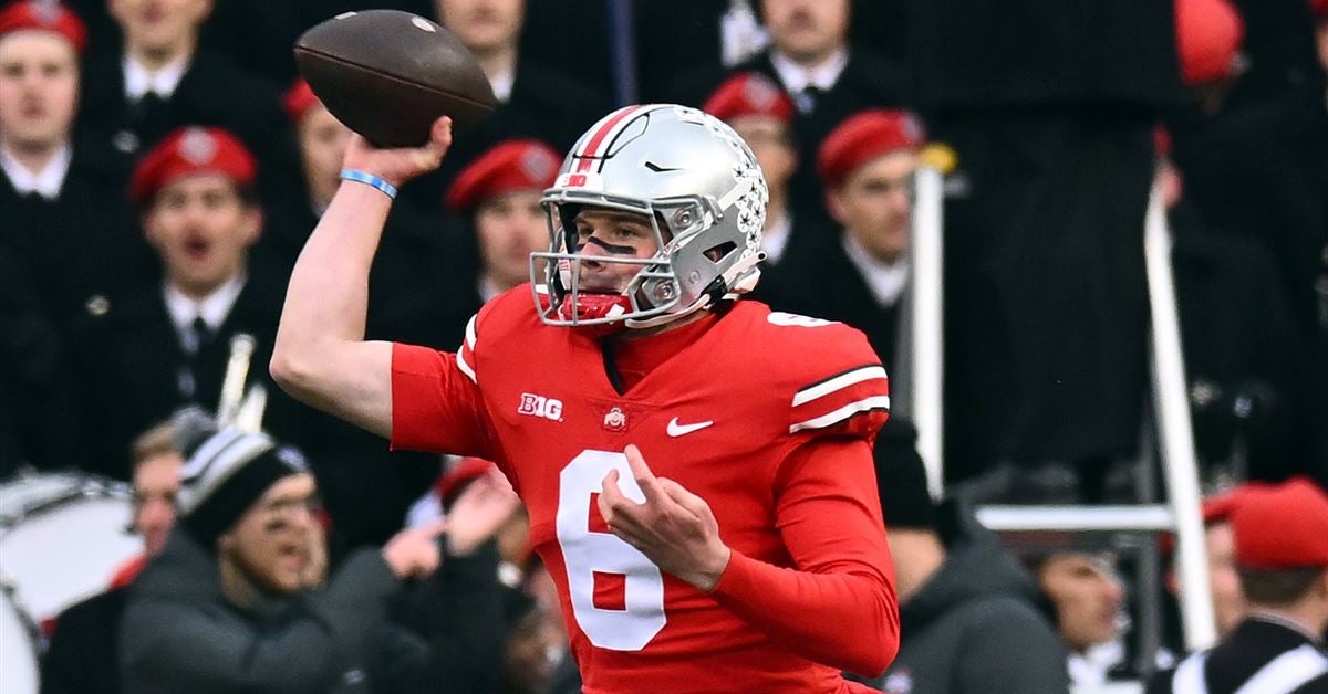 Ohio State QB Kyle McCord 'getting better every day' behind C.J. Stroud ...