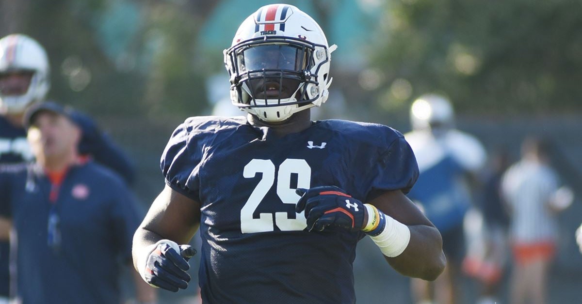 Derick Hall showing 'the way' for young Auburn defenders