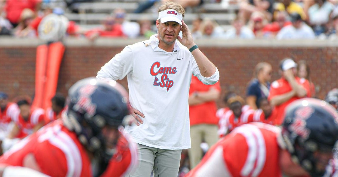 Ole Miss football spring game 2023: Lane Kiffin updates Jaxson Dart ...