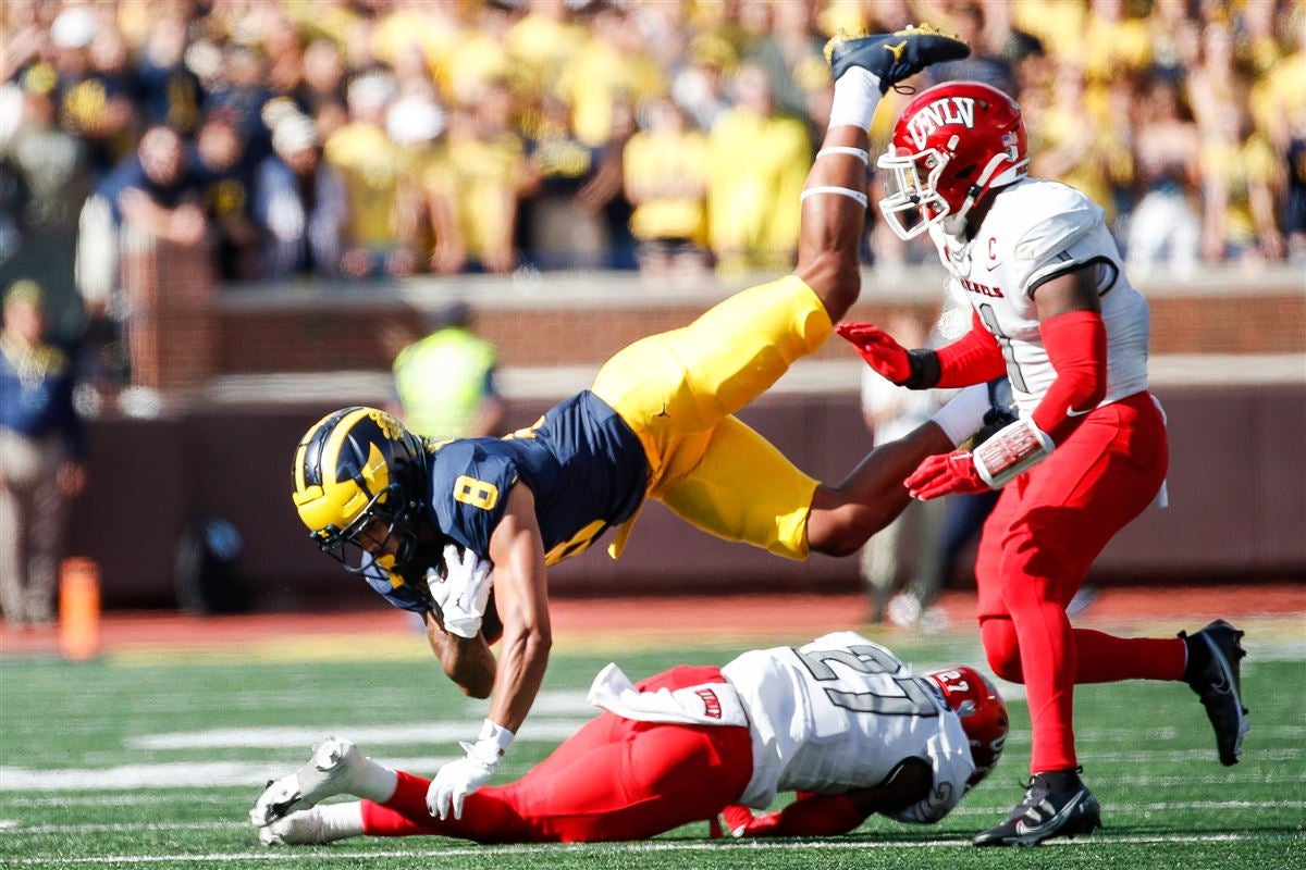 Notable quotes: Michigan WR Tyler Morris on his sophomore season, UNLV ...