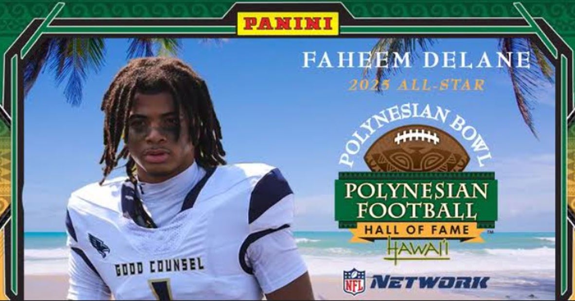 Faheem Delane, the No. 1 safety in '25, added to Polynesian Bowl roster