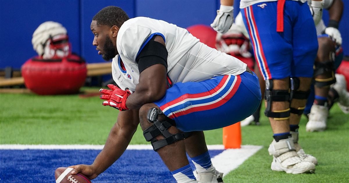 Images from SMU football's fall camp on Aug. 19