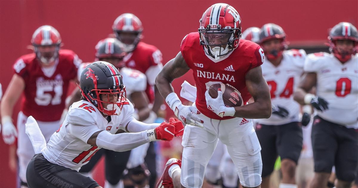 Indiana football depth chart ahead of week five game at Nebraska