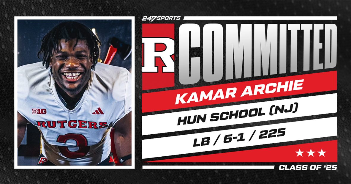 Another big win for Rutgers as in-state LB Kamar Archie commits