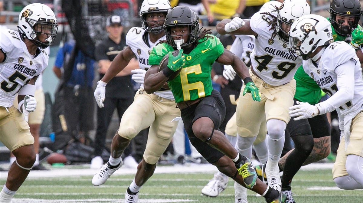 Oregon RB Noah Whittington confirms his return for the 2024 season ...