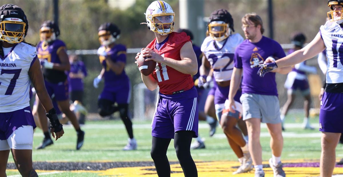 Sights and Sounds: ECU holds second spring practice