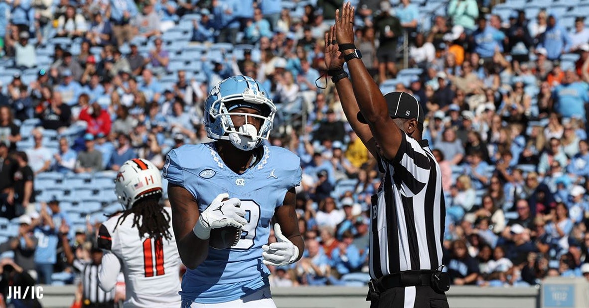 Tez Walker Scores Two TDs Vs. Campbell One Week After Scary Hit
