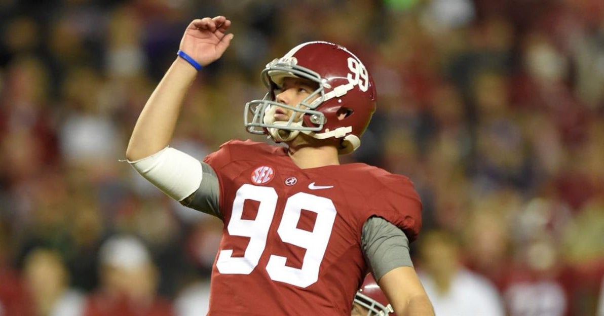 Alabama kicker announces he will return for 2016-17