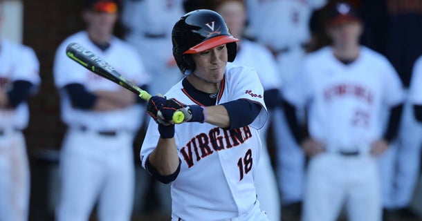 UVa Baseball: Justin Novak's big swing