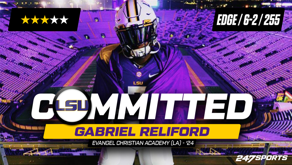 LSU lands in-state edge rusher Gabriel Reliford