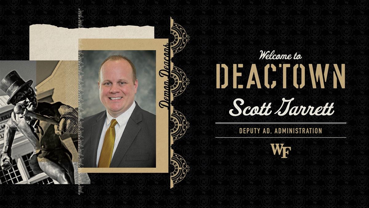 Scott Garrett Named Wake Forest Deputy Director of Athletics for ...