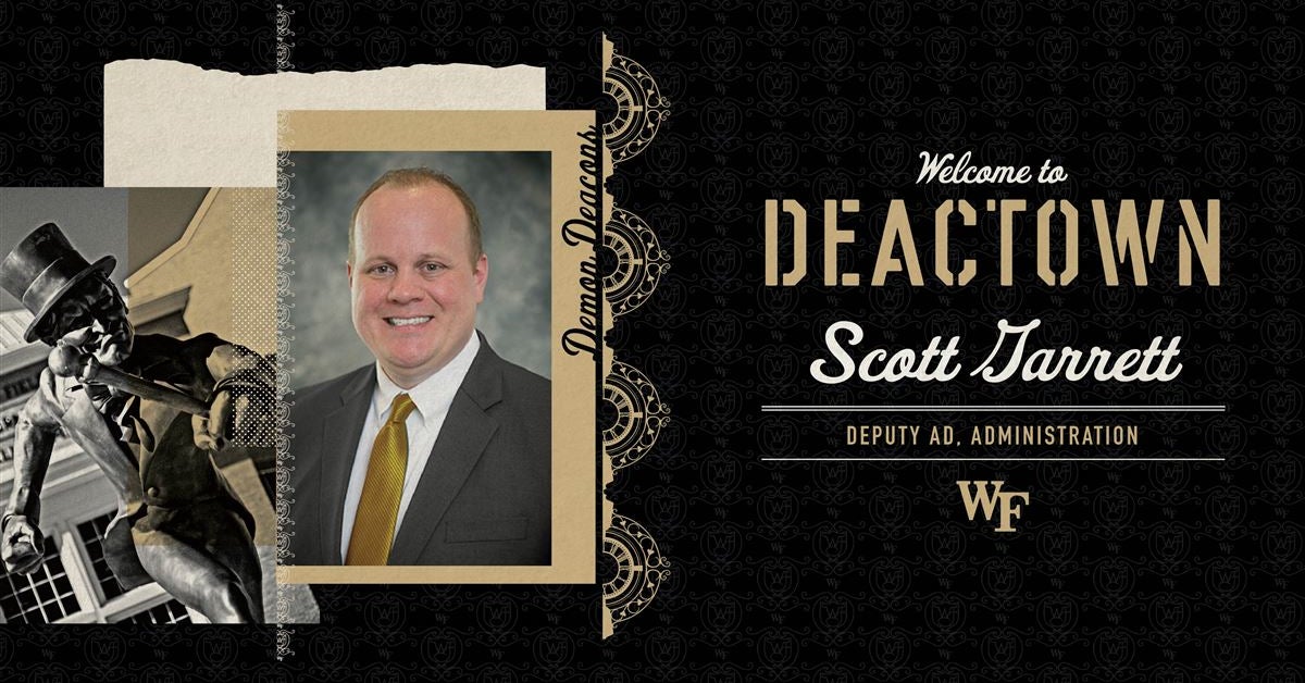 Scott Garrett Named Wake Forest Deputy Director of Athletics for ...