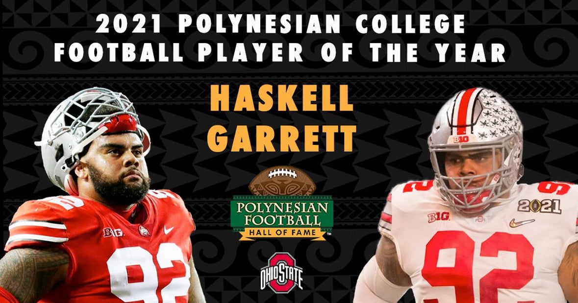 Ohio State's Haskell Garrett named Polynesian College Football Player ...