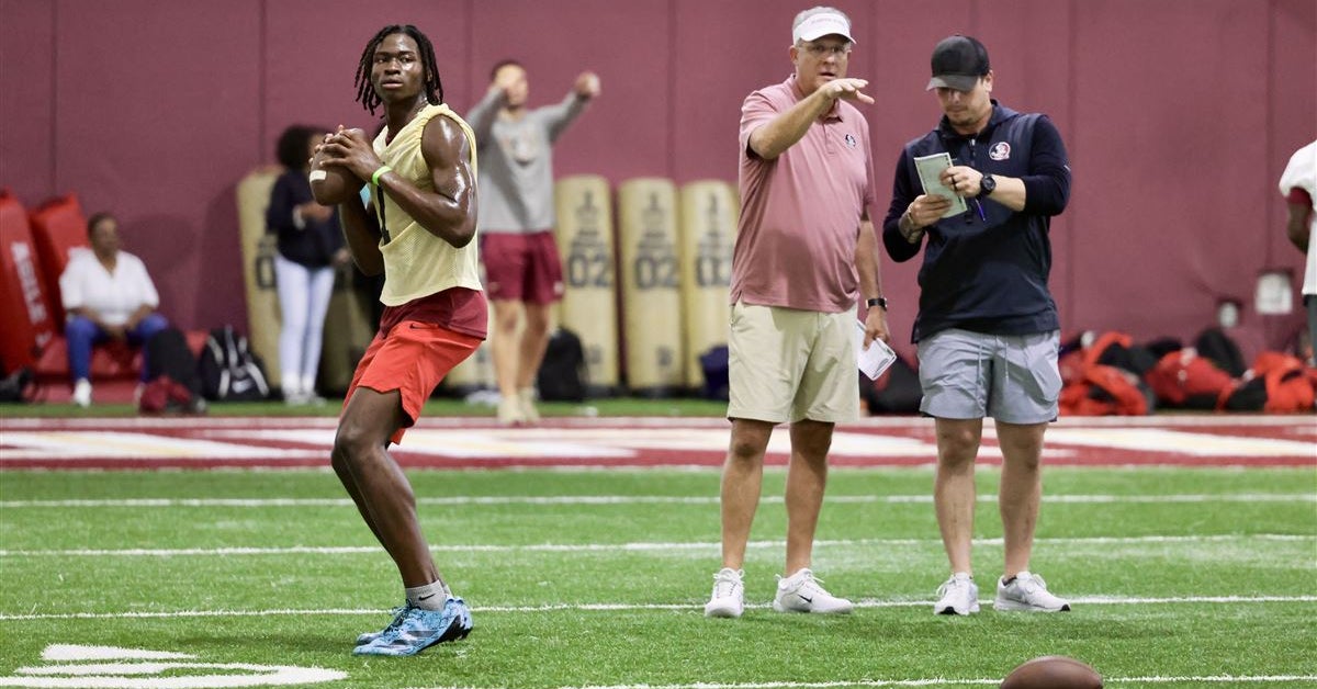 FSU Individual Camp Notebook: 2027 QB Jayce Johnson headlines the day ...