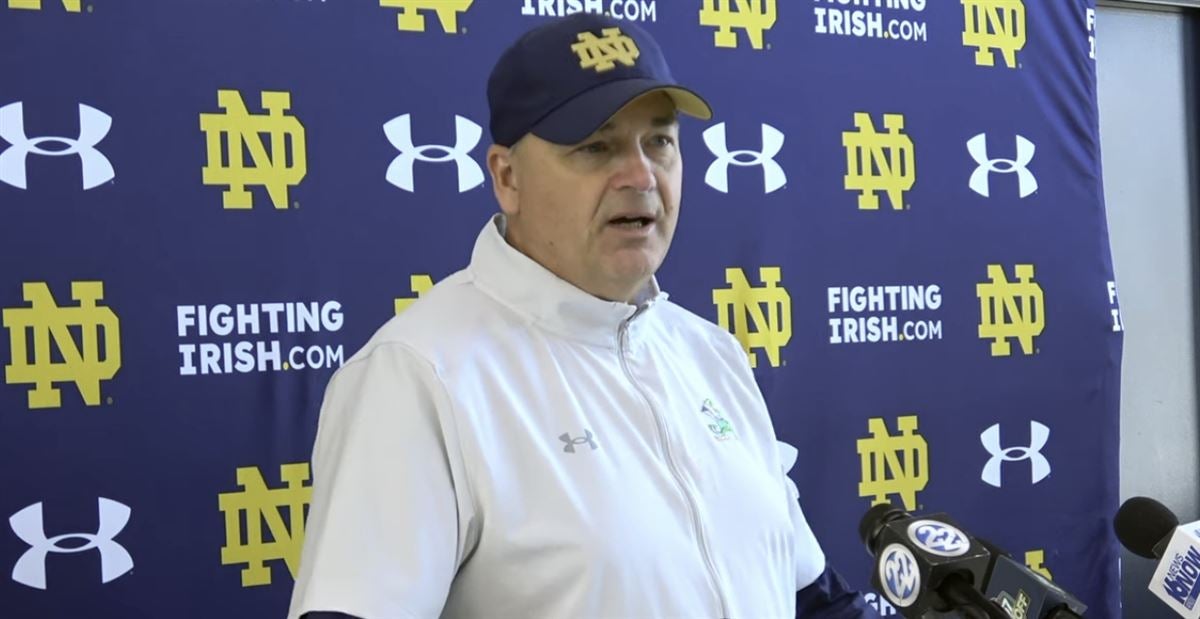 Video: Mike Denbrock Talks Notre Dame O-Line, Leonard, Evans & More