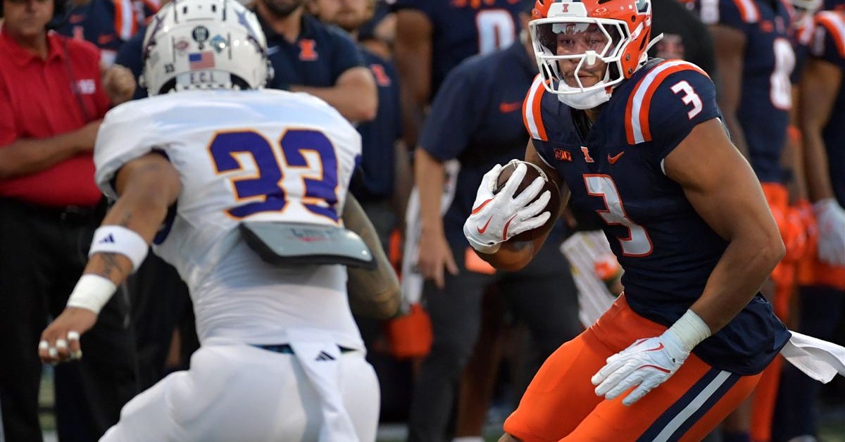 Illini notebook: RB Kaden Feagin 'grateful' for return to field; The ...