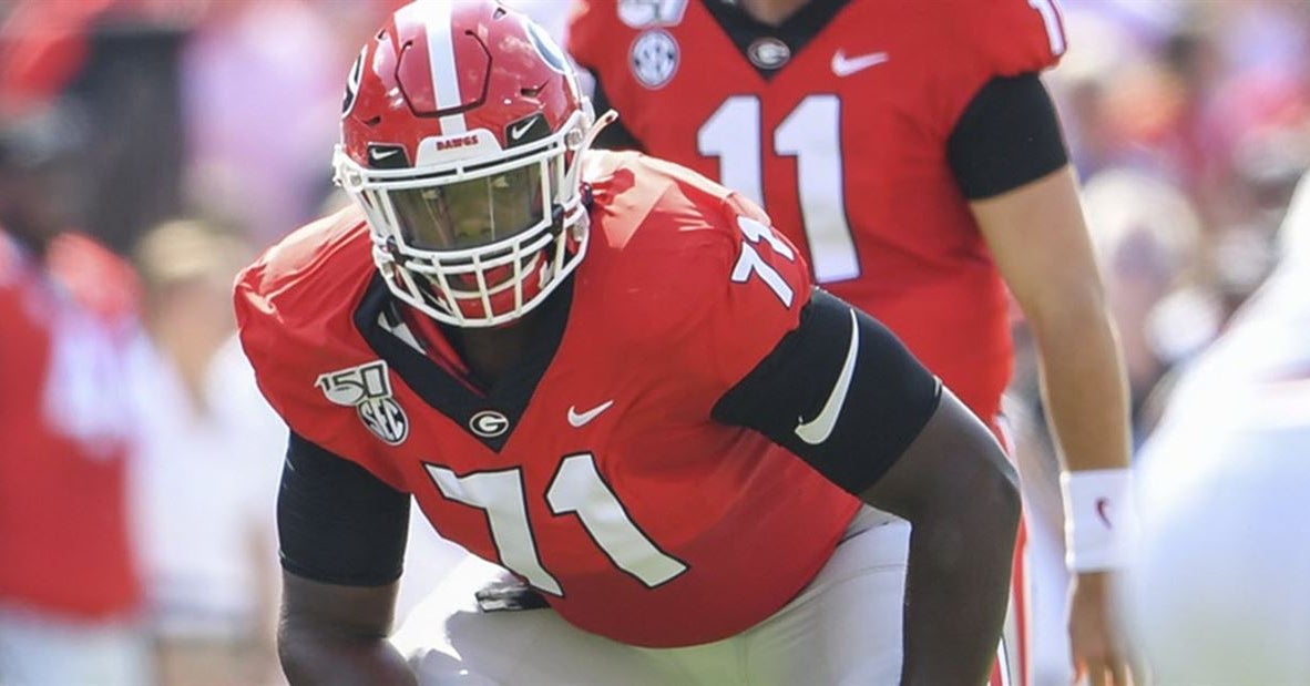 Andrew Thomas soars up OL rankings to No. 1, Mekhi Becton falls