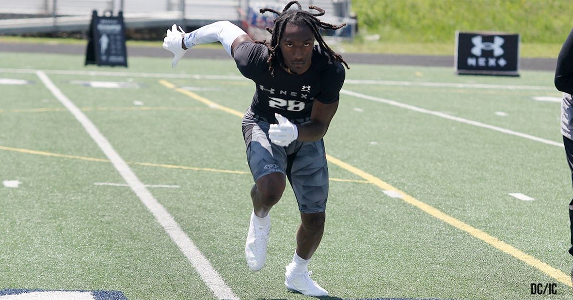 Under Armour Charlotte 2025: Top247 cornerback Samari Matthews steals ...