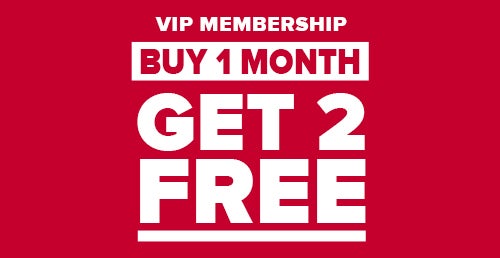 Buy One Month, Get Two Free