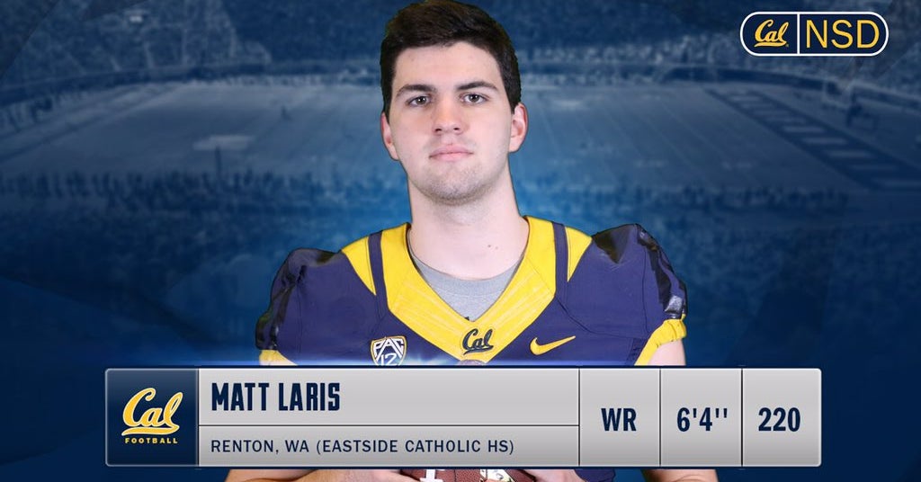 State Champ Matt Laris Signs With Cal