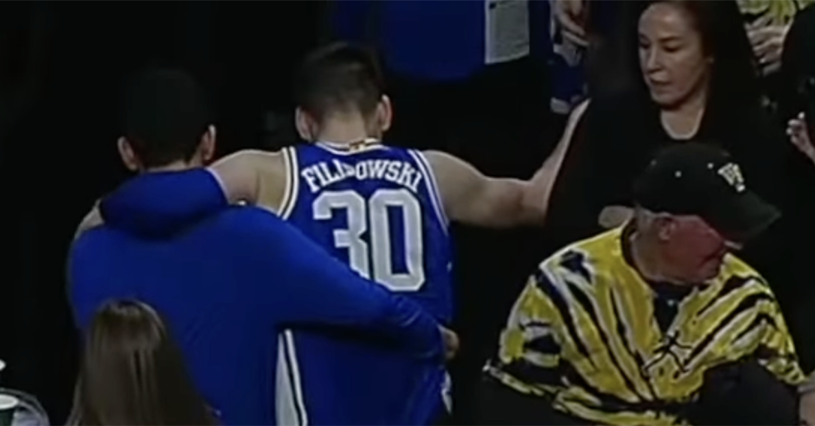 Kyle Filipowski injury leads to court-storm outrage after Wake Forest ...