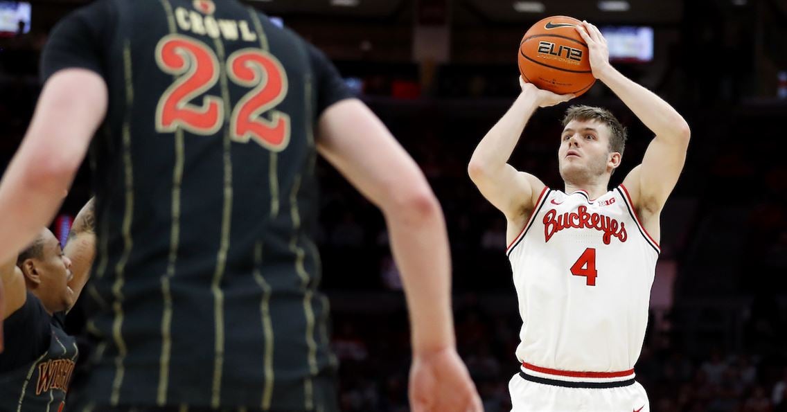 Ohio State looks to Sean McNeil to take more three pointers to help ...