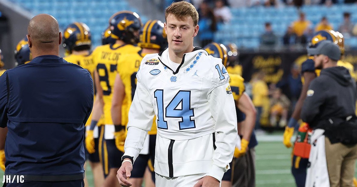 UNC football: QB Max Johnson has 'same skillset' as Drake Maye, Sam ...