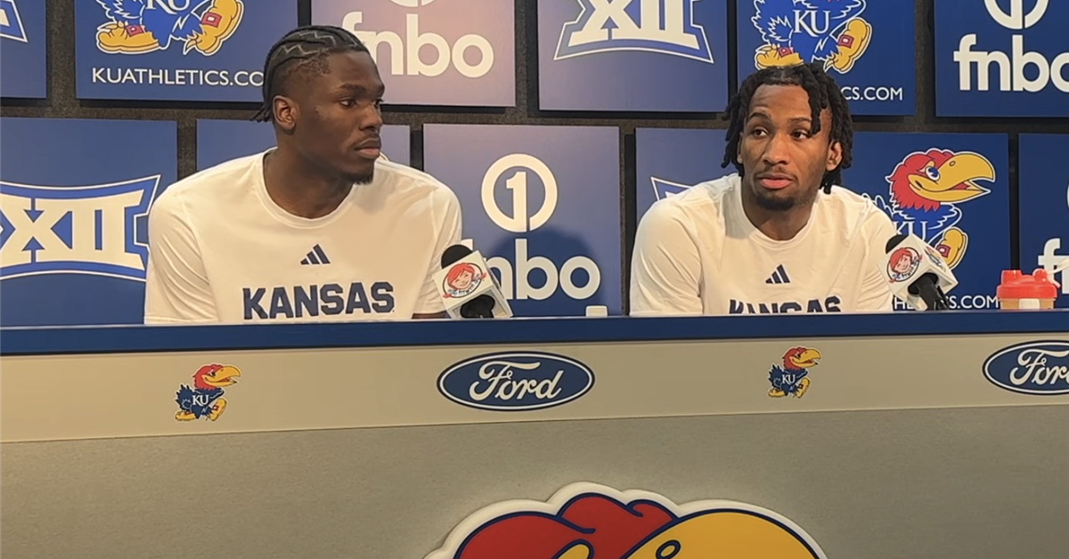 WATCH: Bill Self, KU players react to win over Baylor.