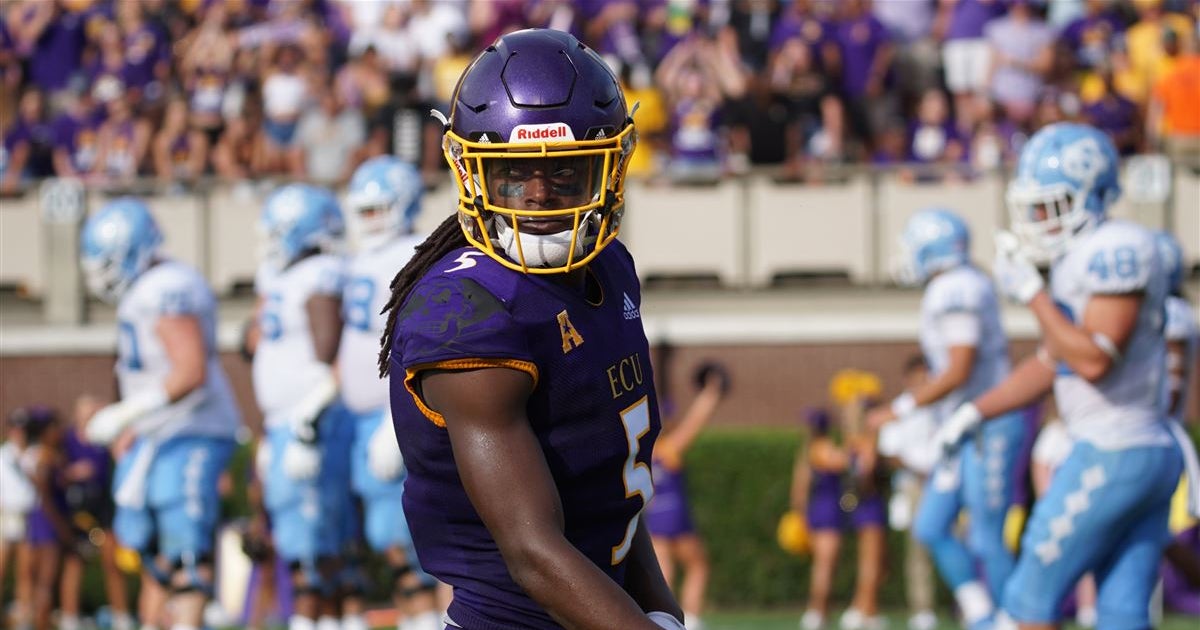 ECU releases depth chart for Virginia Tech game