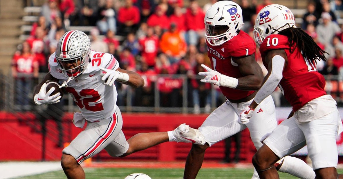 Trailing at halftime, Buckeyes rally past Rutgers 35-16 with big second ...