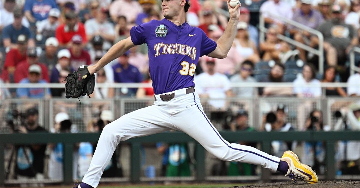 LSU pitcher Kade Anderson drafted No. 3 overall in 2025 MLB draft