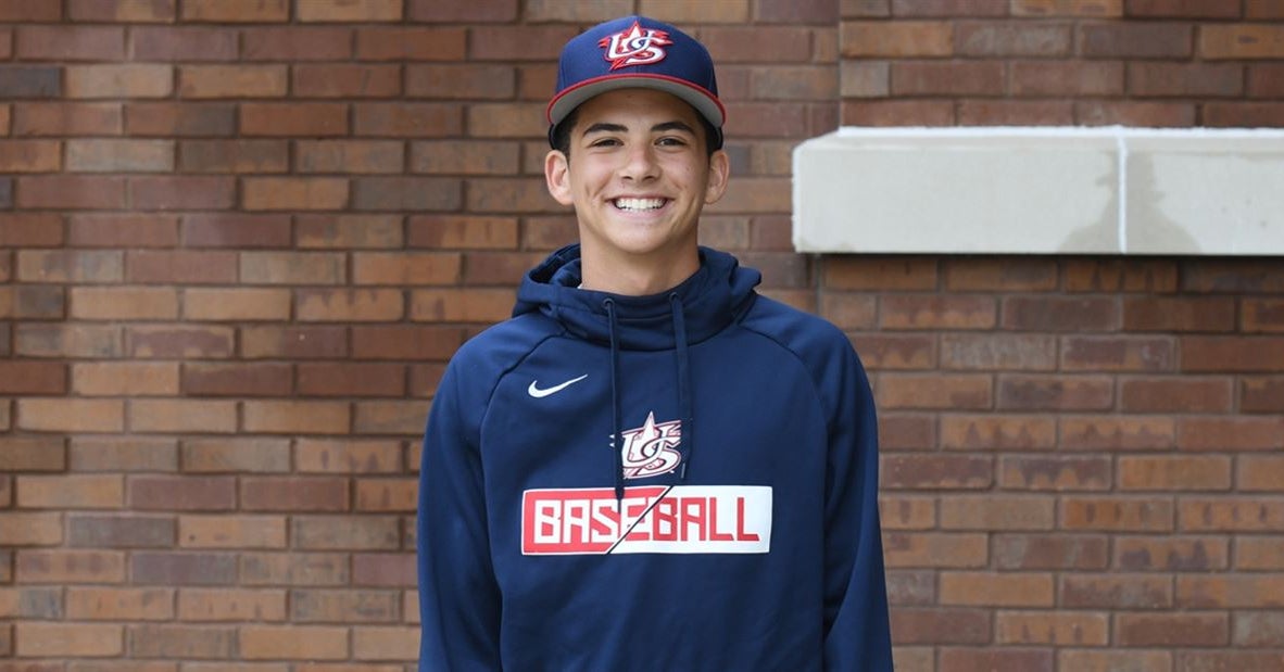 Talented 2023 SS/RHP Spencer Butt attends MSU baseball camp