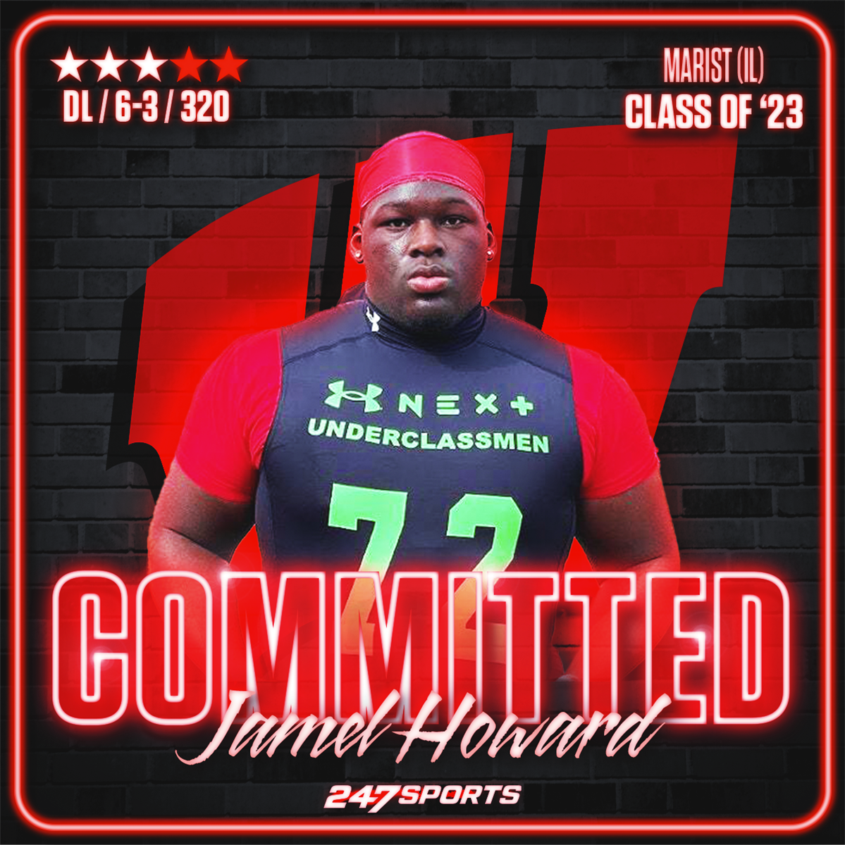 BREAKING: Jamel Howard Commits to Wisconsin