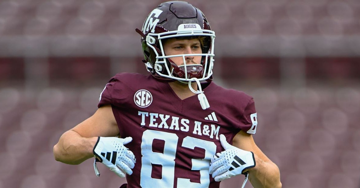 Texas A&M backup wide receivers recreate iconic photo of Alabama first ...