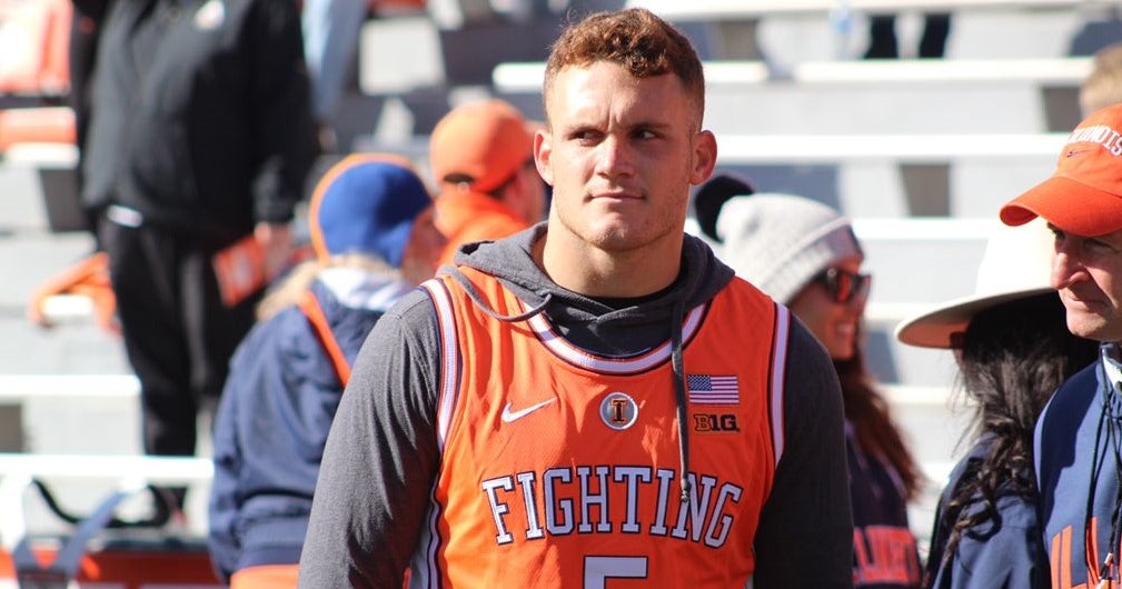 Former Illini LB Jake Hansen has 'full-circle moment' in Texans debut