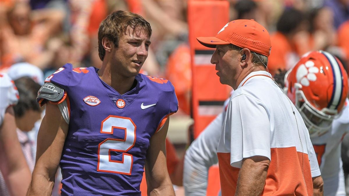 ACC media days 2023: Dabo Swinney explains Cade Klubnik's improvements entering 2023 season as ...