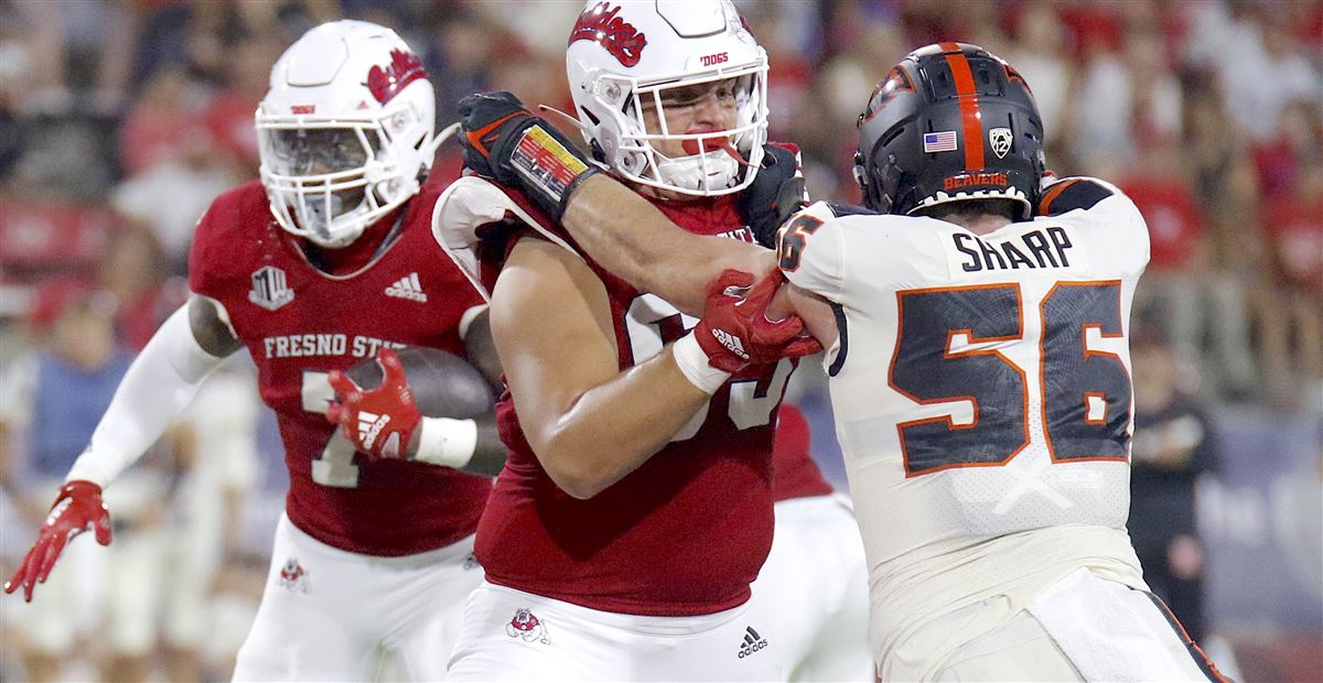 First-Year Bulldog Jacob Spomer making his mark on O-Line