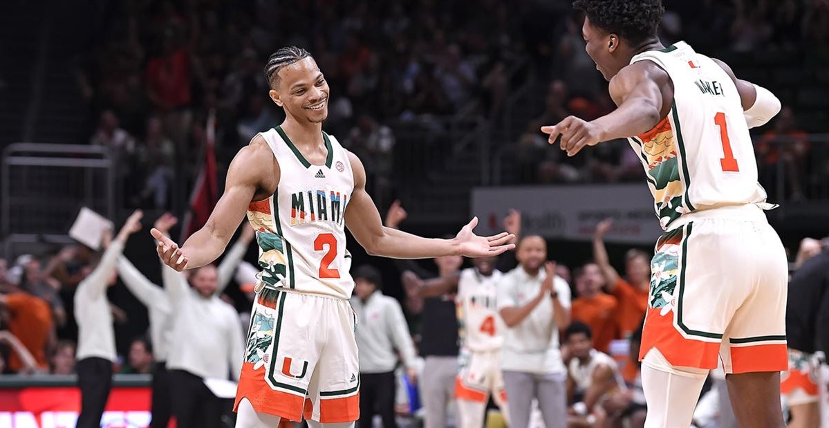 PHOTOS: Hurricanes wear Honoring Black Excellence uniforms vs. Wake Forest
