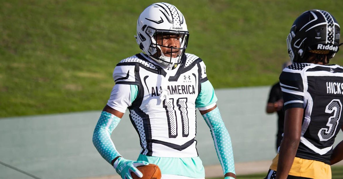 No. 1 WR in the country Tristen Keys, another target in the secondary ...